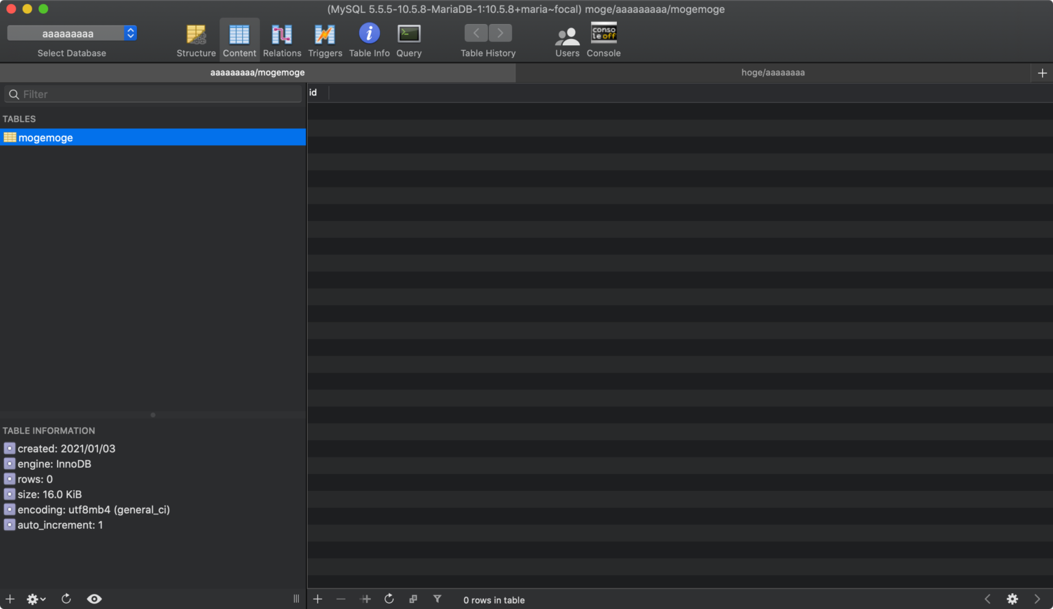 Sequel AceをインストールしてSequel Proから乗り換えてみた | とむじそブログ